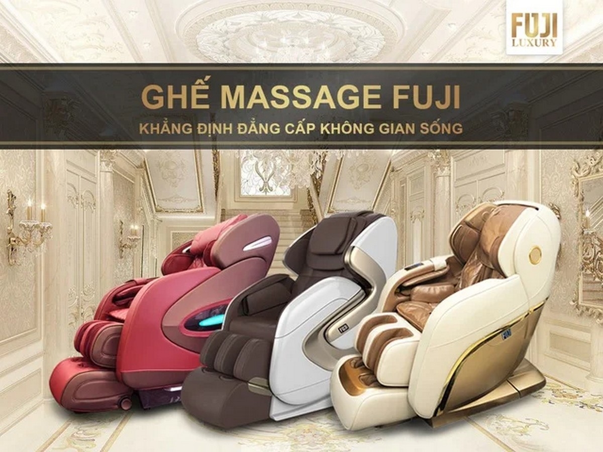 Ghế massage Fuji của nước nào? 10 ưu điểm nổi trội